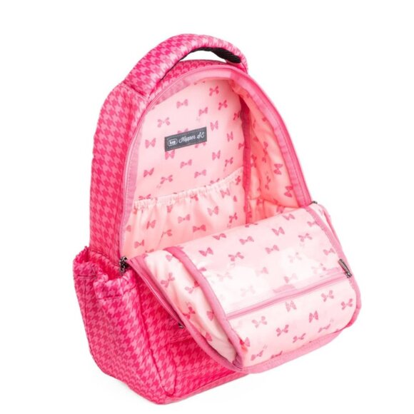 lug | Bags | Lug Hopper Se Backpack Redpink Houndstooth | Poshmark